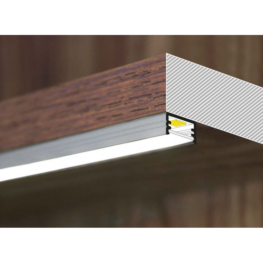 Perfiles de superficie para tiras LED - efectoLED