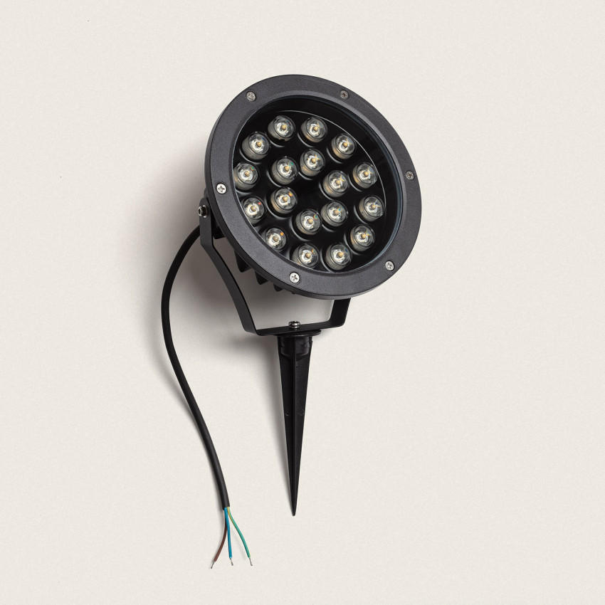 Foco Exterior LED 18W IP67 con Pincho Colmar - efectoLED