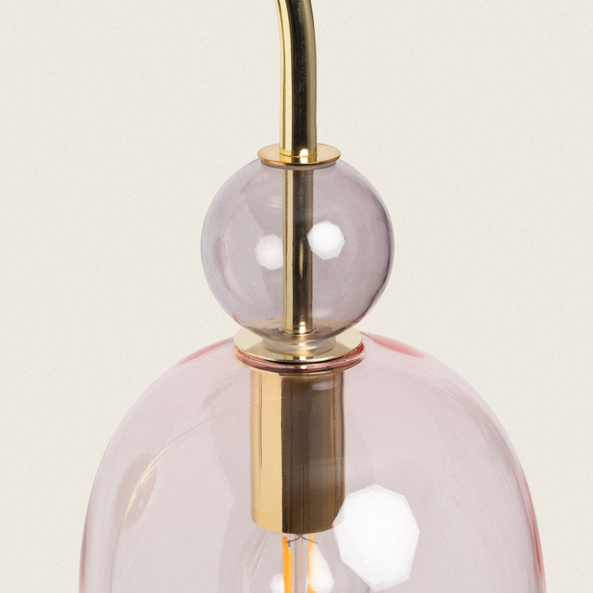 Lámpara de Pared Metal y Cristal Baudelaire - efectoLED