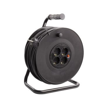 Extensão de Rolo com Cabo 40m 3x1,5mm com Sistema Anti-Twist - efectoLED