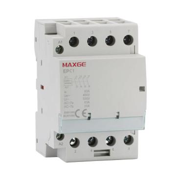 Contactor MAXGE 4P-63A-230V AC - efectoLED