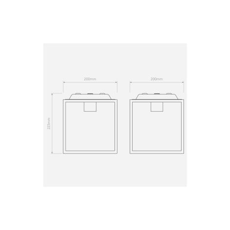 Plafon de Teto New York - efectoLED